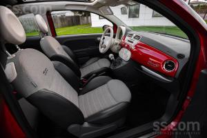 Sarkans Fiat 500 2009 Jelgava, ar dzinēja tilpumu 1.40 L un nobraukumu 134 tūkst. km par 5200 €, foto 6 vietnē AUTOMOTO.COM.LV
