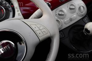 Sarkans Fiat 500 2009 Jelgava, ar dzinēja tilpumu 1.40 L un nobraukumu 134 tūkst. km par 5200 €, foto 12 vietnē AUTOMOTO.COM.LV