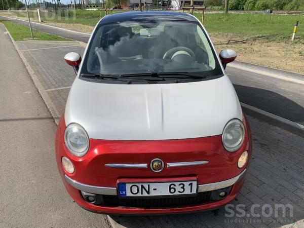 Sarkans Fiat 500 2008 Rīga, ar dzinēja tilpumu 1.20 L un nobraukumu 116 tūkst. km par 3900 €, foto 2 vietnē AUTOMOTO.COM.LV
