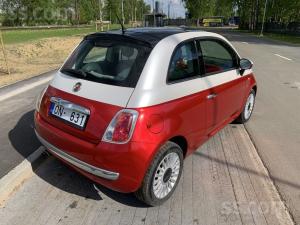 Red Fiat 500 2008 in Riga, with an engine capacity of 1.20 L and mileage of 116 thousand km for 3900 €, photo 5 on AUTOMOTO.COM.LV