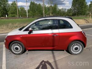 Red Fiat 500 2008 in Riga, with an engine capacity of 1.20 L and mileage of 116 thousand km for 3900 €, photo 8 on AUTOMOTO.COM.LV