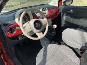 Red Fiat 500 2008 in Riga, with an engine capacity of 1.20 L and mileage of 116 thousand km for 3900 €, photo 10 on AUTOMOTO.COM.LV
