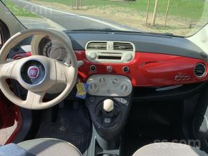 Red Fiat 500 2008 in Riga, with an engine capacity of 1.20 L and mileage of 116 thousand km for 3900 €, photo 15 on AUTOMOTO.COM.LV