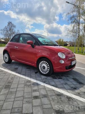 Sarkans Fiat 500 2009 Rīga, ar dzinēja tilpumu 1.30 L un nobraukumu 165 tūkst. km par 3350 €, foto 3 vietnē AUTOMOTO.COM.LV