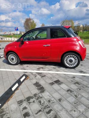 Sarkans Fiat 500 2009 Rīga, ar dzinēja tilpumu 1.30 L un nobraukumu 165 tūkst. km par 3350 €, foto 5 vietnē AUTOMOTO.COM.LV