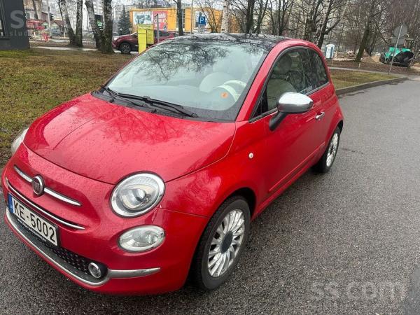 Sarkans Fiat 500 2016 Rīga, ar dzinēja tilpumu 1.20 L un nobraukumu 73 tūkst. km par 6500 €, foto 2 vietnē AUTOMOTO.COM.LV