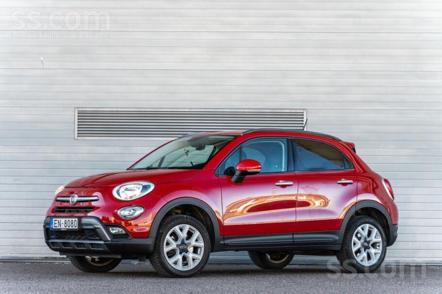 Red Fiat 500 2015 in Riga, with an engine capacity of 1.40 L and mileage of 0 thousand km for 8350 €, photo 1 on AUTOMOTO.COM.LV