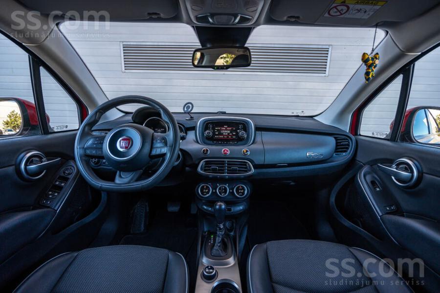 Red Fiat 500 2015 in Riga, with an engine capacity of 1.40 L and mileage of 0 thousand km for 8350 €, photo 12 on AUTOMOTO.COM.LV