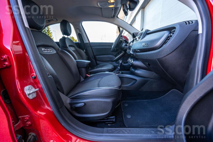 Red Fiat 500 2015 in Riga, with an engine capacity of 1.40 L and mileage of 0 thousand km for 8350 €, photo 20 on AUTOMOTO.COM.LV
