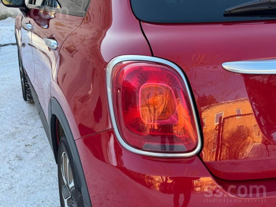 Red Fiat 500 2016 in Riga, with an engine capacity of 1.40 L and mileage of 121 thousand km for 8500 €, photo 27 on AUTOMOTO.COM.LV