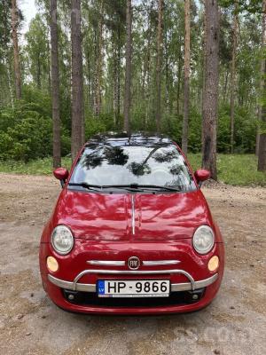 Red Fiat 500 2008 in Riga, with an engine capacity of 1.20 L and mileage of 283 thousand km for 3700 €, photo 3 on AUTOMOTO.COM.LV