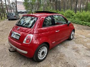 Red Fiat 500 2008 in Riga, with an engine capacity of 1.20 L and mileage of 283 thousand km for 3700 €, photo 5 on AUTOMOTO.COM.LV