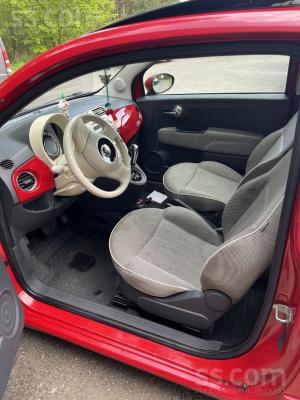 Red Fiat 500 2008 in Riga, with an engine capacity of 1.20 L and mileage of 283 thousand km for 3700 €, photo 7 on AUTOMOTO.COM.LV