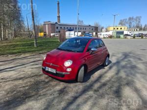 Sarkans Fiat 500 2008 Rīga, ar dzinēja tilpumu 1.20 L un nobraukumu 0 tūkst. km par 2800 €, foto  vietnē AUTOMOTO.COM.LV