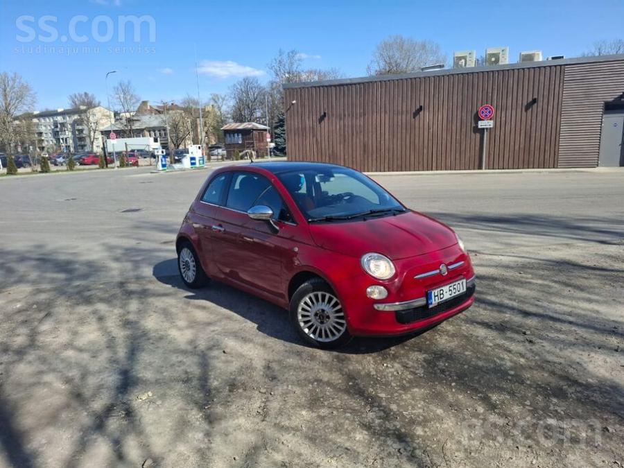Sarkans Fiat 500 2008 Rīga, ar dzinēja tilpumu 1.20 L un nobraukumu 0 tūkst. km par 2800 €, foto 3 vietnē AUTOMOTO.COM.LV