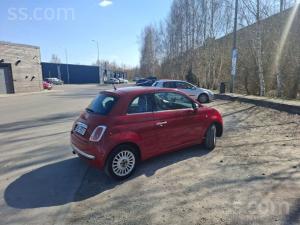 Sarkans Fiat 500 2008 Rīga, ar dzinēja tilpumu 1.20 L un nobraukumu 0 tūkst. km par 2800 €, foto 4 vietnē AUTOMOTO.COM.LV