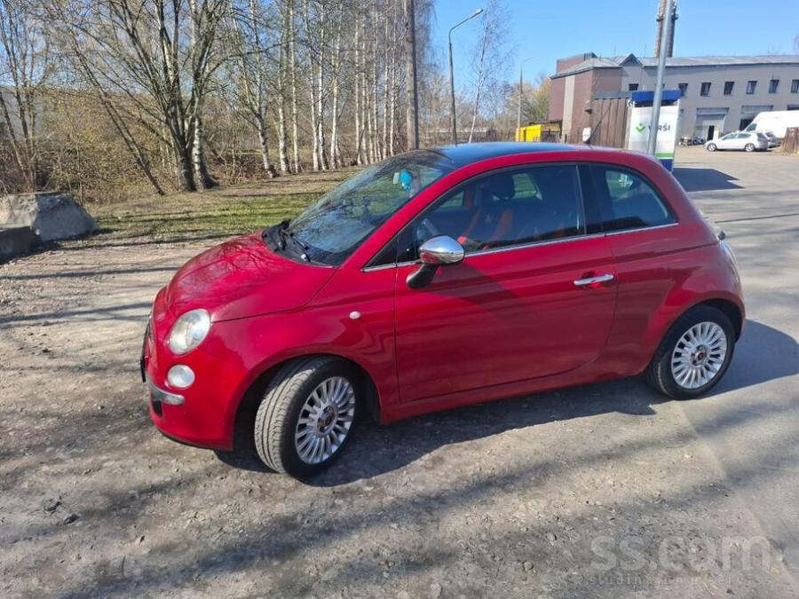 Sarkans Fiat 500 2008 Rīga, ar dzinēja tilpumu 1.20 L un nobraukumu 0 tūkst. km par 2800 €, foto 6 vietnē AUTOMOTO.COM.LV