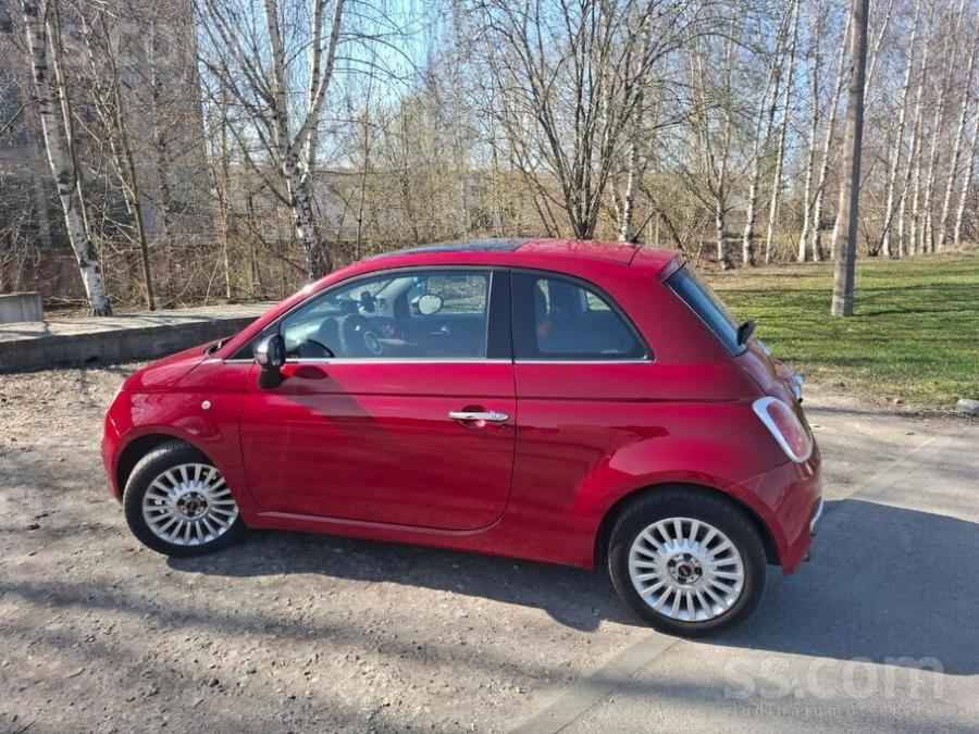 Sarkans Fiat 500 2008 Rīga, ar dzinēja tilpumu 1.20 L un nobraukumu 0 tūkst. km par 2800 €, foto 7 vietnē AUTOMOTO.COM.LV