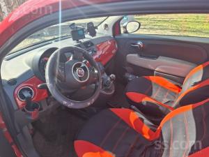 Sarkans Fiat 500 2008 Rīga, ar dzinēja tilpumu 1.20 L un nobraukumu 0 tūkst. km par 2800 €, foto 9 vietnē AUTOMOTO.COM.LV