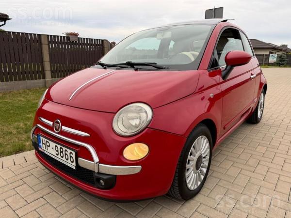 Sarkans Fiat 500 2008 Rīga, ar dzinēja tilpumu 1.20 L un nobraukumu 279 tūkst. km par 4950 €, foto 1 vietnē AUTOMOTO.COM.LV