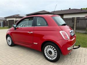 Red Fiat 500 2008 in Riga, with an engine capacity of 1.20 L and mileage of 279 thousand km for 4950 €, photo 5 on AUTOMOTO.COM.LV