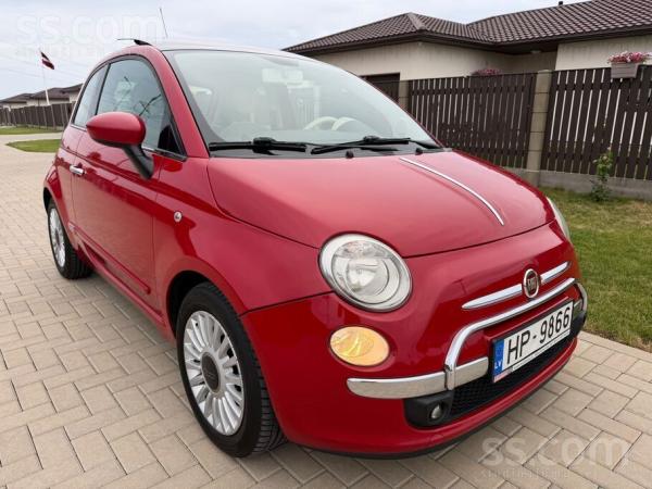 Sarkans Fiat 500 2008 Rīga, ar dzinēja tilpumu 1.20 L un nobraukumu 279 tūkst. km par 4950 €, foto 5 vietnē AUTOMOTO.COM.LV