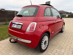 Red Fiat 500 2008 in Riga, with an engine capacity of 1.20 L and mileage of 279 thousand km for 4950 €, photo 8 on AUTOMOTO.COM.LV