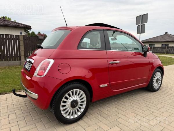 Sarkans Fiat 500 2008 Rīga, ar dzinēja tilpumu 1.20 L un nobraukumu 279 tūkst. km par 4950 €, foto 8 vietnē AUTOMOTO.COM.LV