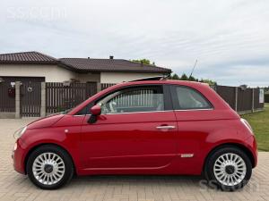 Red Fiat 500 2008 in Riga, with an engine capacity of 1.20 L and mileage of 279 thousand km for 4950 €, photo 12 on AUTOMOTO.COM.LV