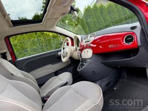 Red Fiat 500 2008 in Riga, with an engine capacity of 1.20 L and mileage of 279 thousand km for 4950 €, photo 18 on AUTOMOTO.COM.LV
