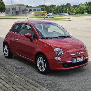 Sarkans Fiat 500 2008 Kauņa, ar dzinēja tilpumu 1.20 L un nobraukumu 172 tūkst. km par 2700 €, foto 3 vietnē AUTOMOTO.COM.LV