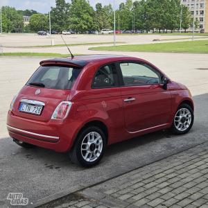 Sarkans Fiat 500 2008 Kauņa, ar dzinēja tilpumu 1.20 L un nobraukumu 172 tūkst. km par 2700 €, foto 5 vietnē AUTOMOTO.COM.LV