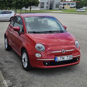Sarkans Fiat 500 2008 Kauņa, ar dzinēja tilpumu 1.20 L un nobraukumu 172 tūkst. km par 2700 €, foto 8 vietnē AUTOMOTO.COM.LV