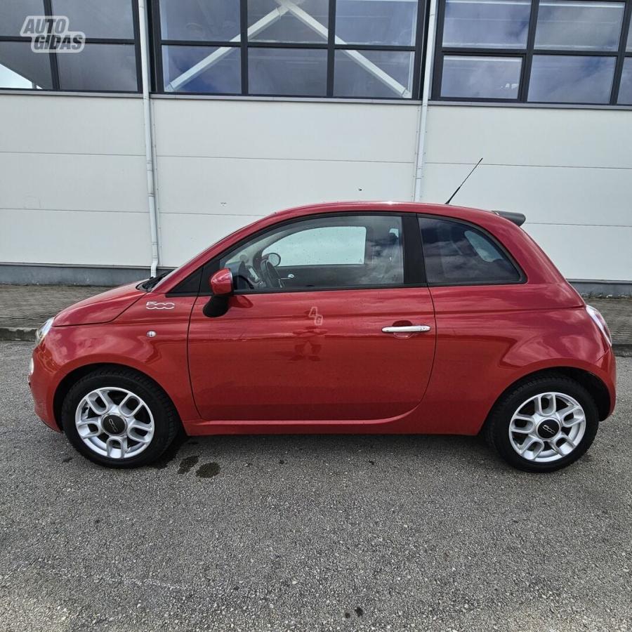Sarkans Fiat 500 2008 Kauņa, ar dzinēja tilpumu 1.20 L un nobraukumu 172 tūkst. km par 2700 €, foto 9 vietnē AUTOMOTO.COM.LV