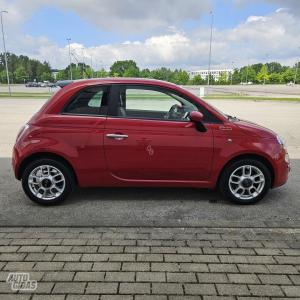 Sarkans Fiat 500 2008 Kauņa, ar dzinēja tilpumu 1.20 L un nobraukumu 172 tūkst. km par 2700 €, foto 10 vietnē AUTOMOTO.COM.LV