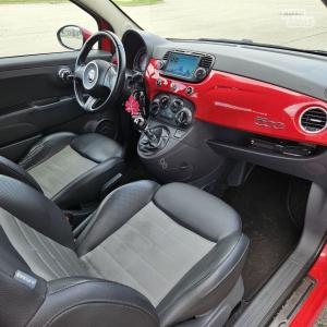 Sarkans Fiat 500 2008 Kauņa, ar dzinēja tilpumu 1.20 L un nobraukumu 172 tūkst. km par 2700 €, foto 12 vietnē AUTOMOTO.COM.LV