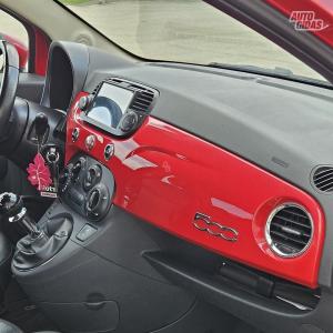 Sarkans Fiat 500 2008 Kauņa, ar dzinēja tilpumu 1.20 L un nobraukumu 172 tūkst. km par 2700 €, foto 15 vietnē AUTOMOTO.COM.LV