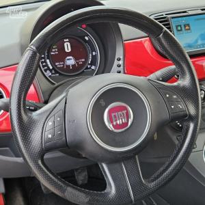Sarkans Fiat 500 2008 Kauņa, ar dzinēja tilpumu 1.20 L un nobraukumu 172 tūkst. km par 2700 €, foto 17 vietnē AUTOMOTO.COM.LV