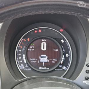 Sarkans Fiat 500 2008 Kauņa, ar dzinēja tilpumu 1.20 L un nobraukumu 172 tūkst. km par 2700 €, foto 19 vietnē AUTOMOTO.COM.LV