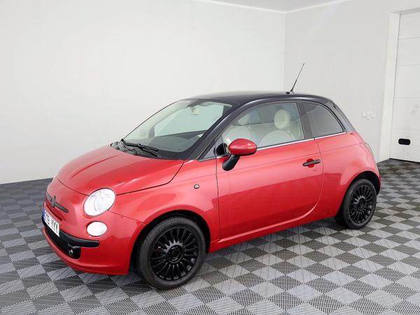 Red Fiat 500 2008 in Tallinn, with an engine capacity of 1.20 L and mileage of 163 thousand km for 2599 €, photo 11 on AUTOMOTO.COM.LV