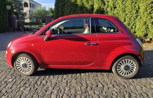 Red Fiat 500 2009 in Kaisiadorys, with an engine capacity of 1.24 L and mileage of 185 thousand km for 2500 €, photo 5 on AUTOMOTO.COM.LV