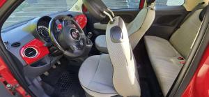 Red Fiat 500 2009 in Kaisiadorys, with an engine capacity of 1.24 L and mileage of 185 thousand km for 2500 €, photo 16 on AUTOMOTO.COM.LV