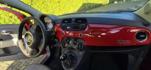 Red Fiat 500 2009 in Kaisiadorys, with an engine capacity of 1.24 L and mileage of 185 thousand km for 2500 €, photo 18 on AUTOMOTO.COM.LV