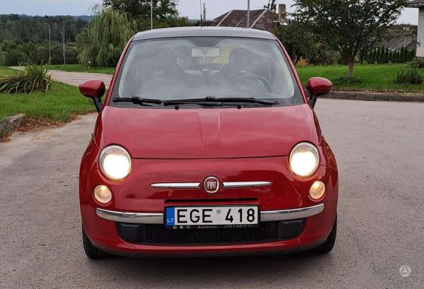 Fiat 500 2009 KauÅa vietnÄ Sarkans Fiat 500 2009 KauÅa, ar dzinÄja tilpumu 1.24 L un nobraukumu 181 tÅ«kst. km par 2400 ā¬, foto 3 vietnÄ AUTOMOTO.COM.LV