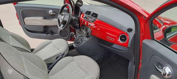 Fiat 500 2009 KauÅa vietnÄ Sarkans Fiat 500 2009 KauÅa, ar dzinÄja tilpumu 1.24 L un nobraukumu 181 tÅ«kst. km par 2400 ā¬, foto 9 vietnÄ AUTOMOTO.COM.LV