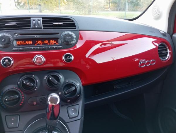 Red Fiat 500 2010 in Sakiai, with an engine capacity of 1.20 L and mileage of 108 thousand km for 4500 €, photo 11 on AUTOMOTO.COM.LV