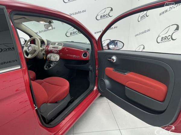 Sarkans Fiat 500 2010 Avižieniai, ar dzinēja tilpumu 1.20 L un nobraukumu 161 tūkst. km par 3600 €, foto 9 vietnē AUTOMOTO.COM.LV