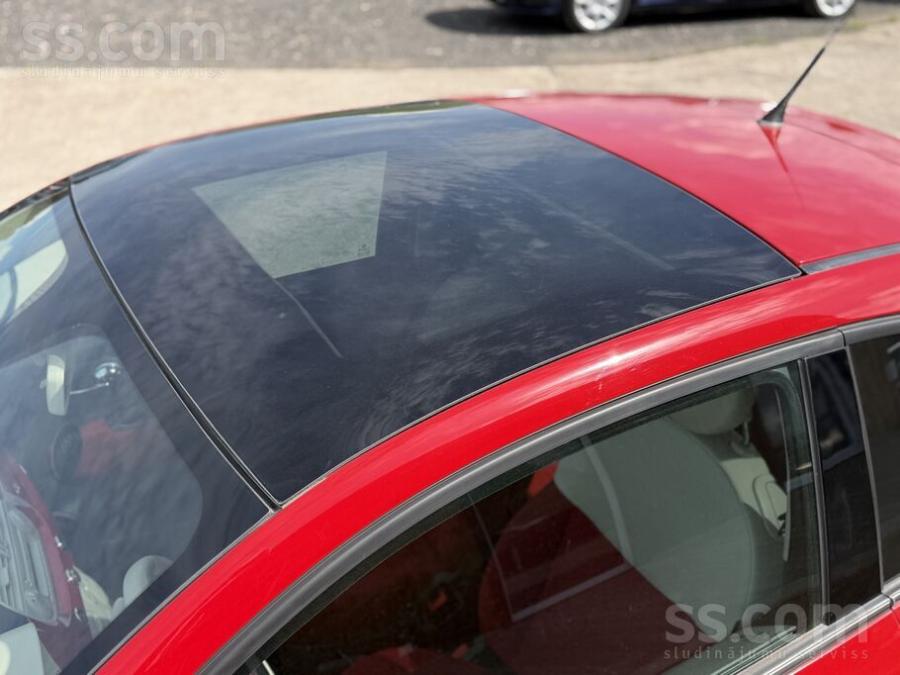 Red Fiat 500 2010 in Riga, with an engine capacity of 1.20 L and mileage of 36 thousand km for 4400 €, photo 15 on AUTOMOTO.COM.LV