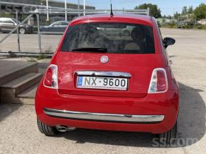 Red Fiat 500 2010 in Riga, with an engine capacity of 1.20 L and mileage of 36 thousand km for 4400 €, photo 17 on AUTOMOTO.COM.LV