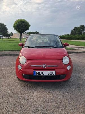 Red Fiat 500 2010 in Kaunas, with an engine capacity of 1.24 L and mileage of 150 thousand km for 3800 €, photo 3 on AUTOMOTO.COM.LV